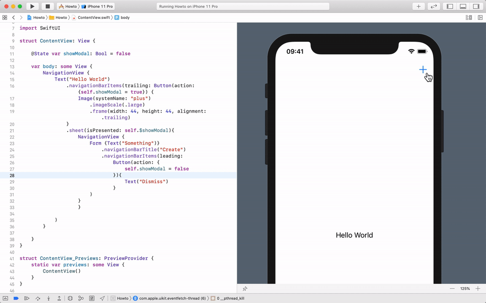 How To Increase The Tap Area Of Icons In A SwiftUI Navigation Bar Pushing Boundaries Not Pixels